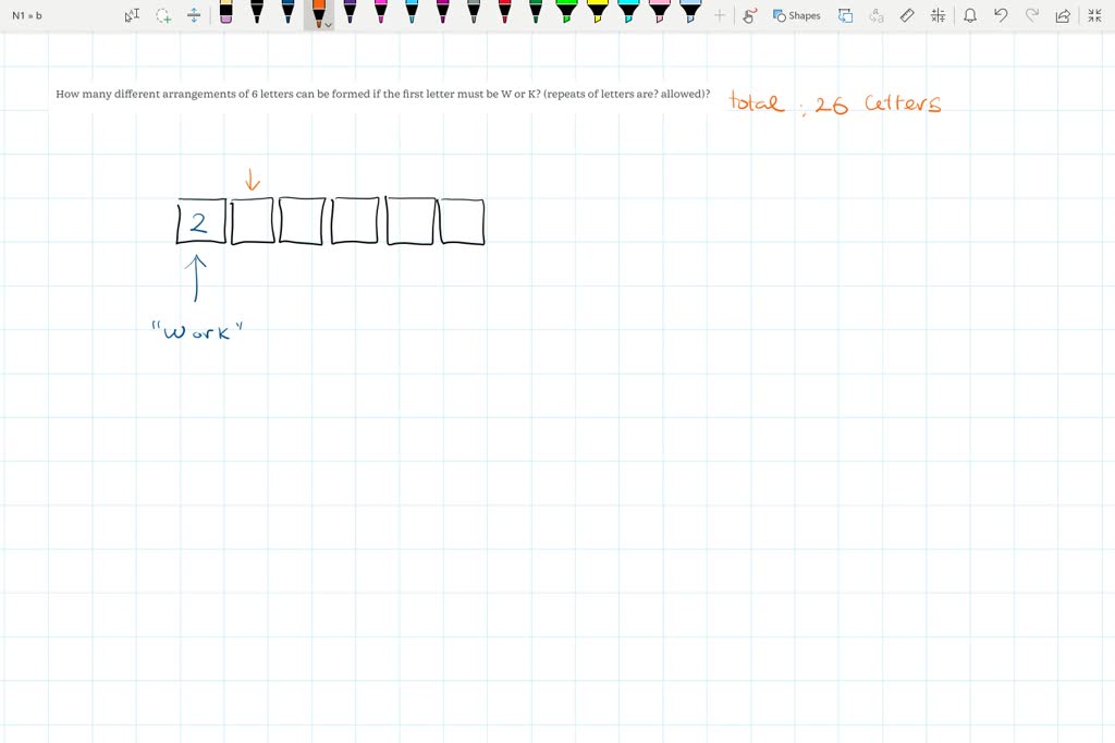 SOLVED How Many Different Arrangements Of 6 Letters Can Be Formed If solved-how-many-different-arrangements-of-6-letters-can-be-formed-if