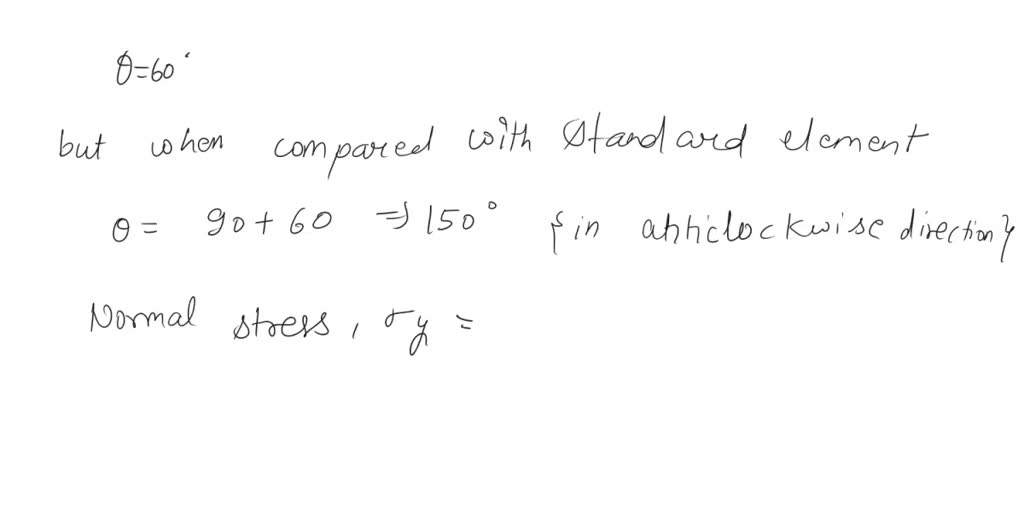 Solved Explain The Difference Between Normal Stress And Shear Stress
