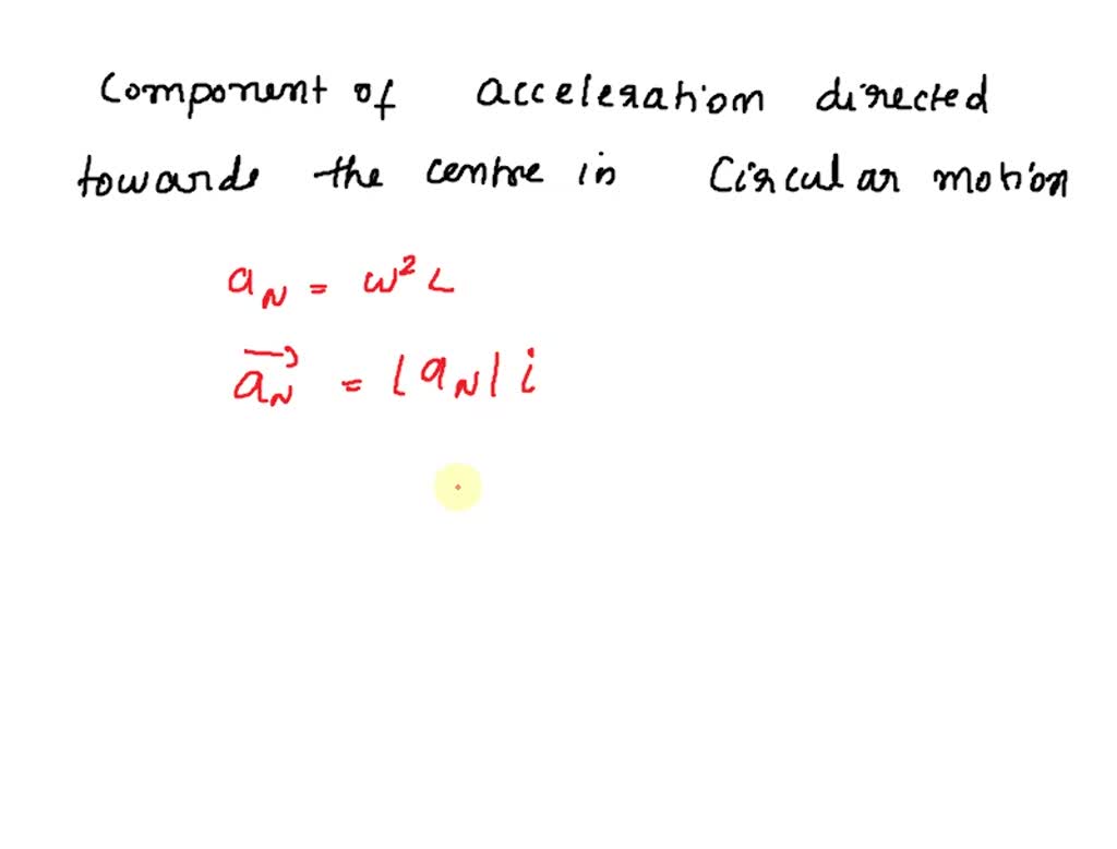 SOLVED: '(b) What is the direction of the normal acceleration of point ...