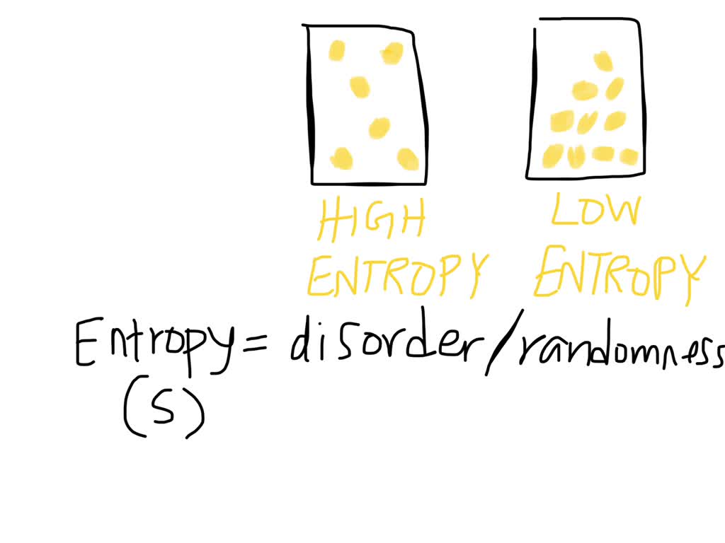 SOLVED: Describe what entropy is, and what it tells us about the reaction?