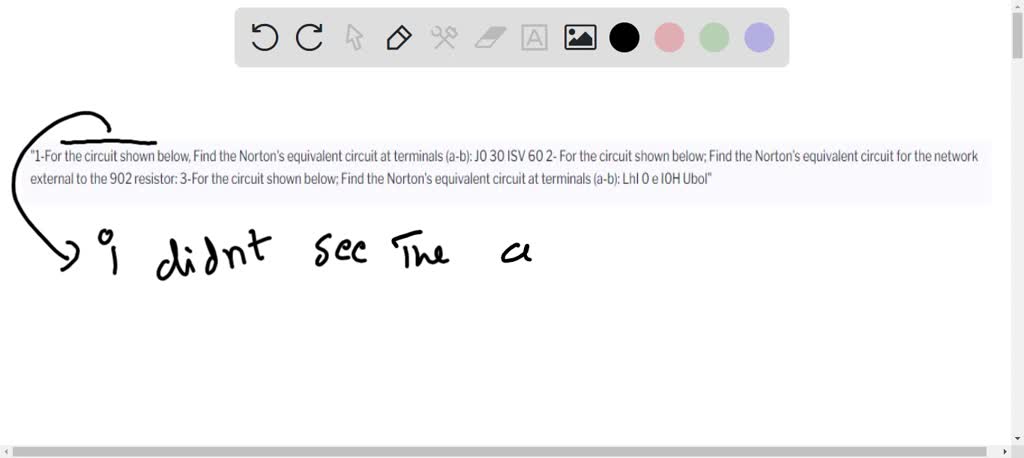 SOLVED: The given circuit is not provided, so it is not possible to ... SOLVED: The given circuit is not provided, so it is not possible to ...