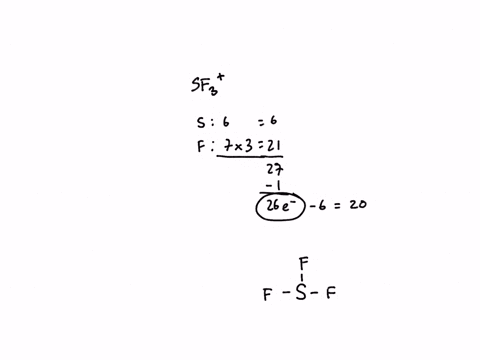 SOLVED: Geometry So2,PF3CL2,BrF5,CLF3.Draw the lewis structure ...