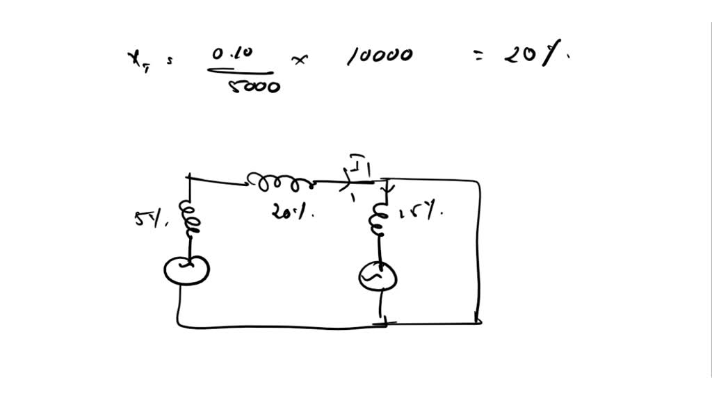 SOLVED: The busbars of a generating station are divided into 2 sections ...