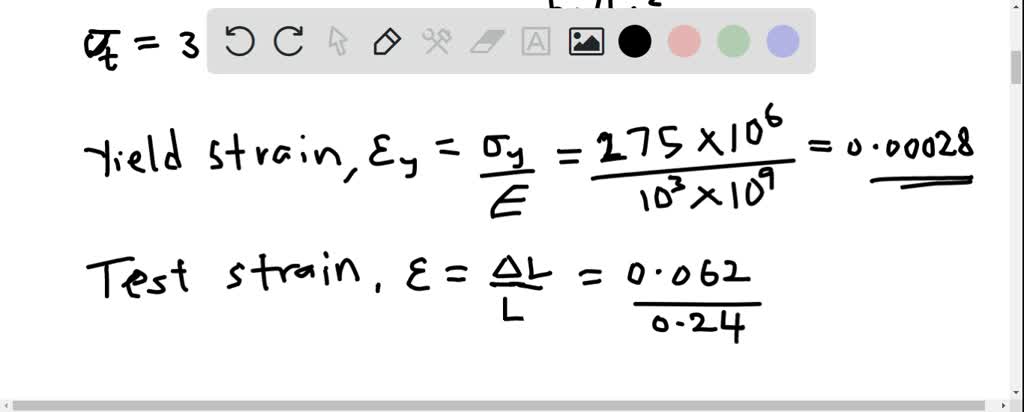 SOLVED: A brass alloy is known to have a yield strength of 275 MPa ...