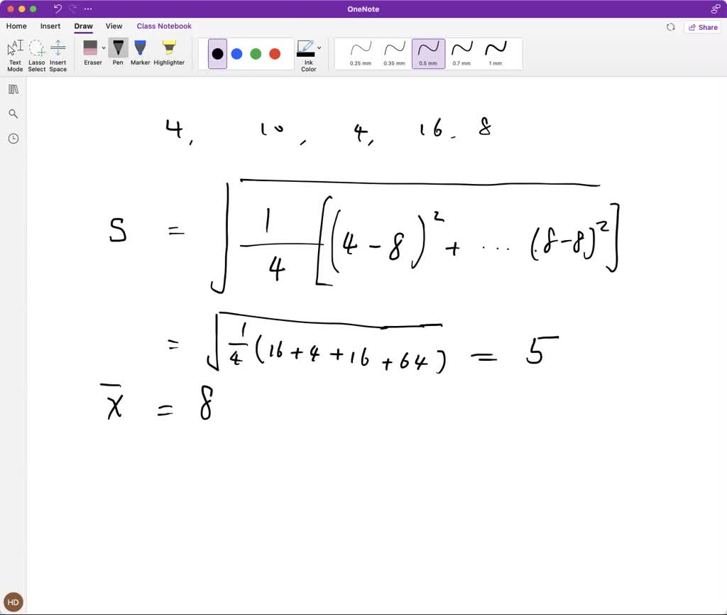 SOLVED: In this problem; explore tne effect on tne standard deviation of adding the same ...