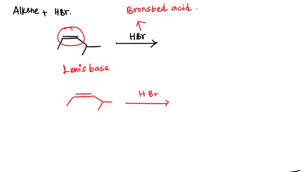 SOLVED: Texts: A. Give a curved arrow mechanism for the following reaction. B. Label the Lewis ...