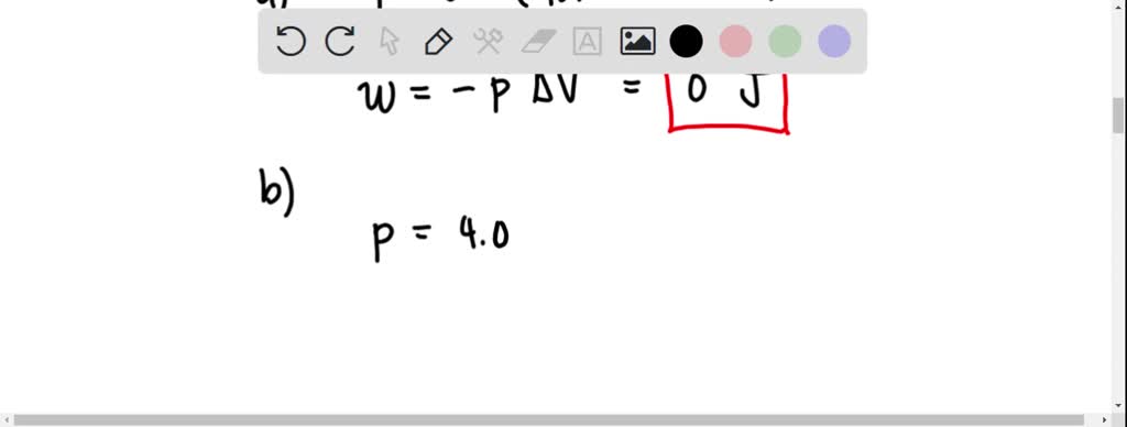 SOLVED: ^ gas expands from 237 mL to 997 mL at a constant temperature Calculate the work done ...