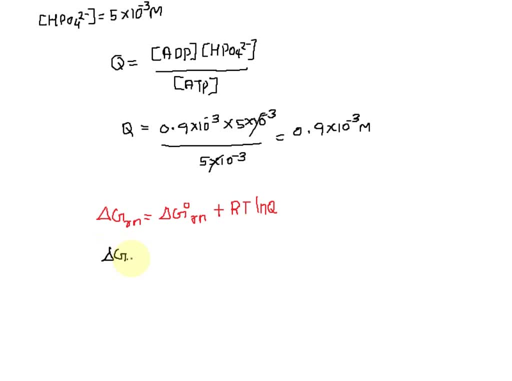 SOLVED: Texts: solve? These reactions are coupled by adenosine ...