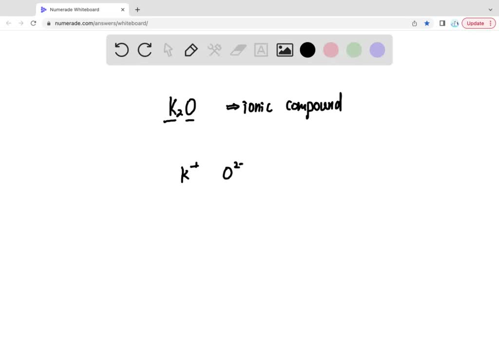 SOLVED: What is the major attractive force in K2O? Group of answer ...