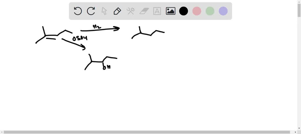 SOLVED: An achiral hydrocarbon A of molecular formula C7H12 reacts with ...
