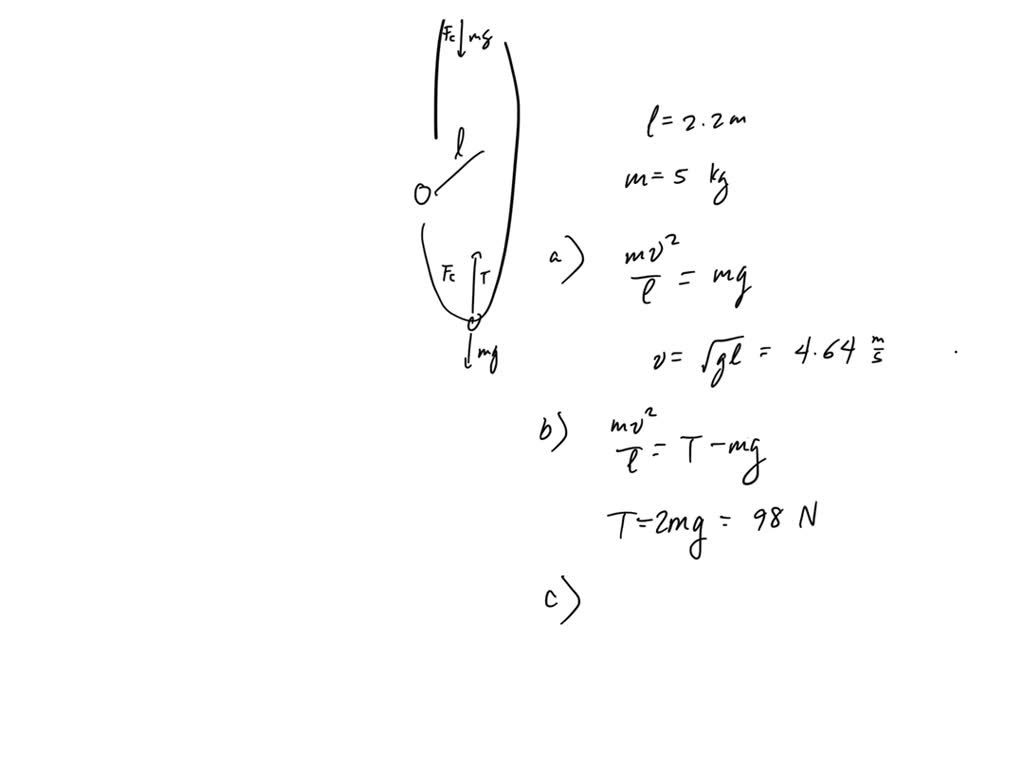 SOLVED: A ball of mass 4.0 kg is attached to the end of a 1.2 m long ...