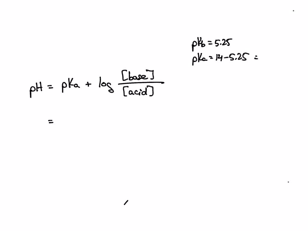 Calculate the pH of a solution that is 0.080 M pyridine (pKb = 5.25 ...