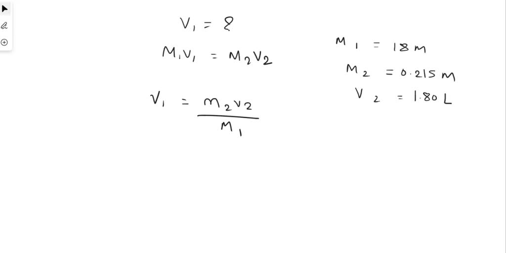 What volume of 18M sulfuric acid must be used to prepare 1.80L of 0 ...