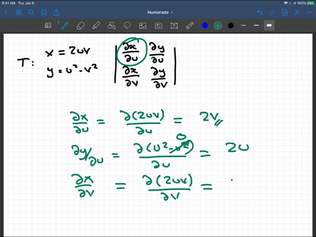 SOLVED: Problem: It is desired to make a change of variables and transform the bivariate density ...