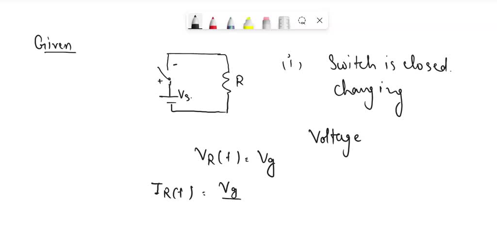 SOLVED: The diagrams below are circuits consisting of ideal electric ...