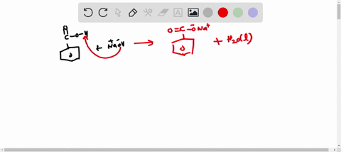 11. Draw the mechanism of the reaction between benzoic acid and sodium ...