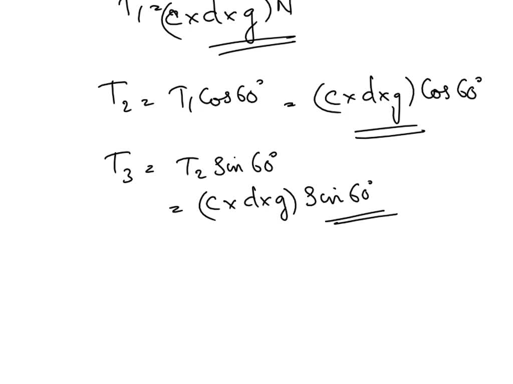 SOLVED: A pipe at A is supported by a system of five cords, as shown in ...