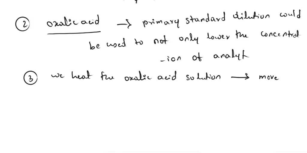 Solved This Is The Oxidation Reduction Titration Experiment Exp A