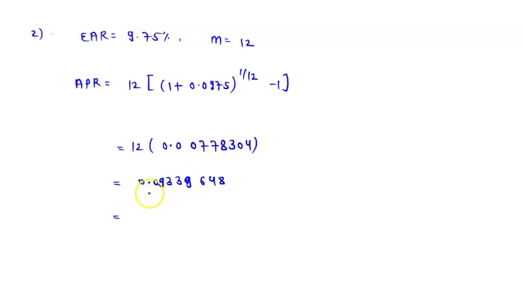 SOLVED: Texts: Describe the difference between the annual percentage ...