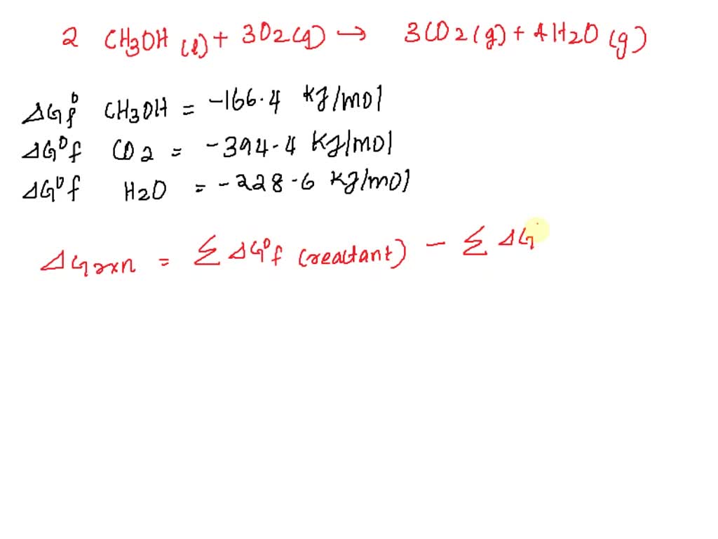 SOLVED: Use the reaction table for Equation (20) and calculate the ...