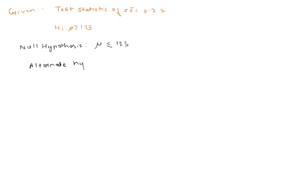 Solved Calculate The Test Statistic And P Value Round Your Test 5109