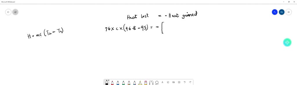 SOLVED: A 76 g sample of an unknown metal is heated to 95.0 Â°C. The ...