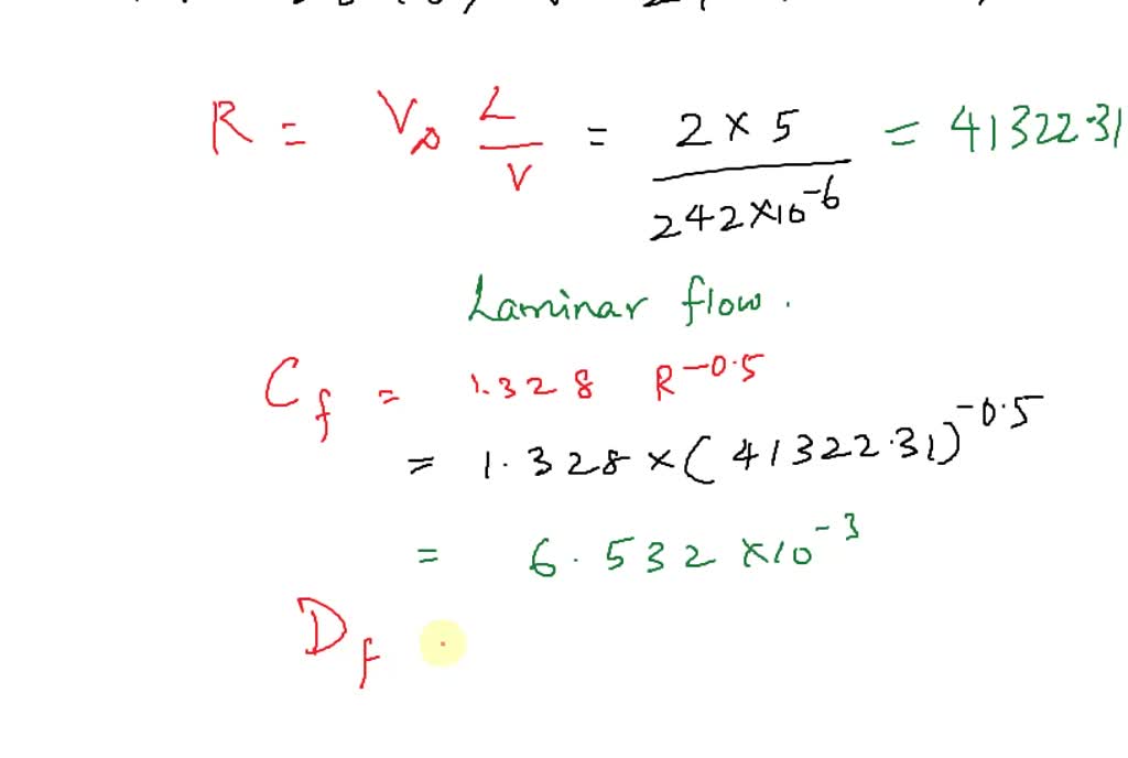 SOLVED: Engine oil at 60°C flows over the upper surface of a 5-m-long ...