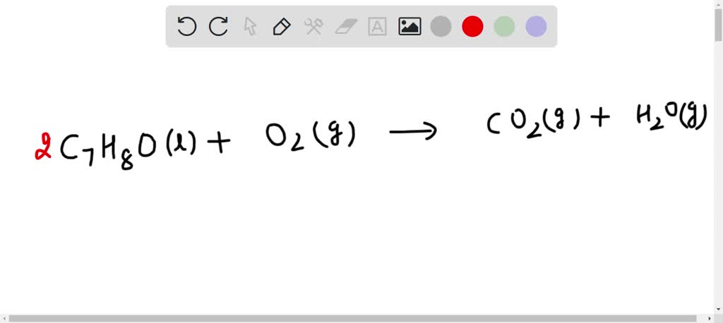 SOLVED: Write a balanced chemical equation based on the following ...