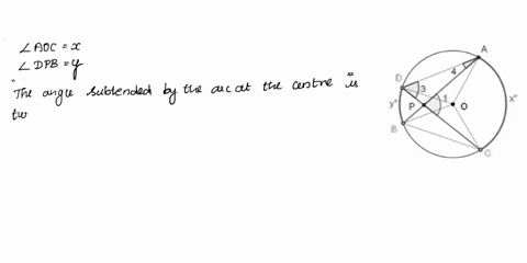 Theorem 17.1.15. Two-Chord Angle Theorem If two chords...