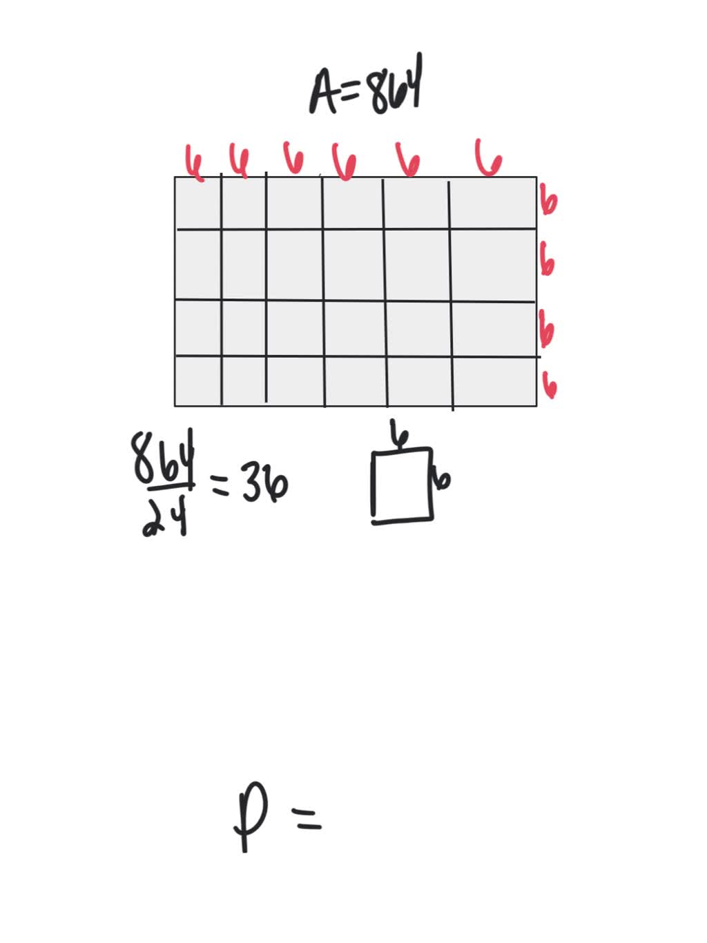 SOLVED: John has a rectangular field. The area of the rectangle is ...