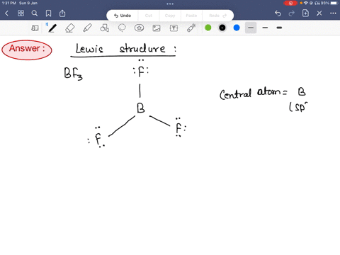 draw the lewis structure of bf3 61751