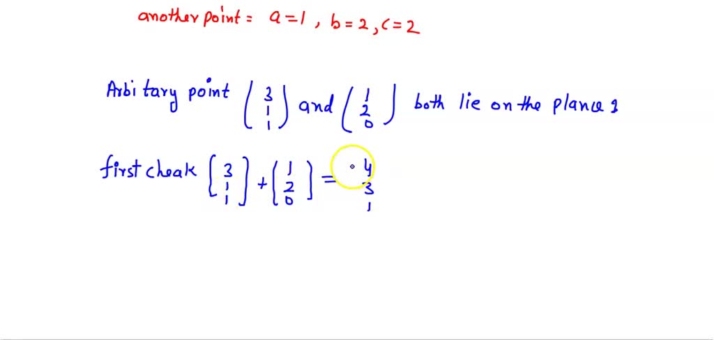 SOLVED: 1. Determine the form of the set of all vectors orthogonal to ...