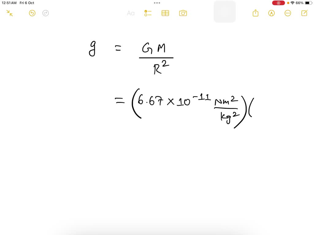 SOLVED: Calculate the acceleration due to gravity on the Moon. The Moon ...