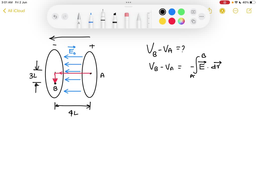 SOLVED: Consider a parallel plate capacitor with circular plates of ...