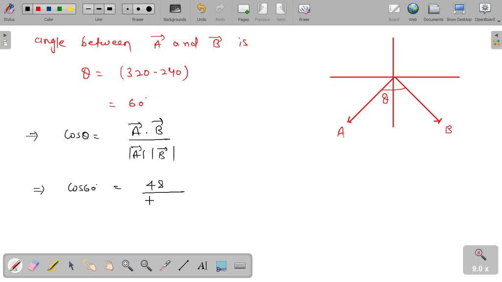 SOLVED: A) Vector A = 3i – 4j. What is vector –A? If vector B = -2i +3j ...