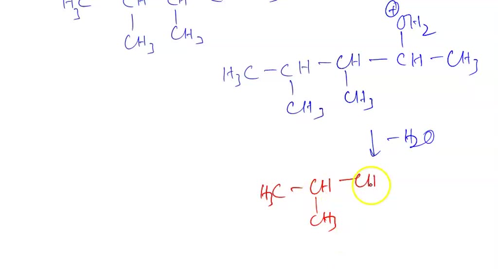 SOLVED: When 3,4-dimethyl-2-pentanol undergoes dehydration, the major alkene formed is 2,3 ...