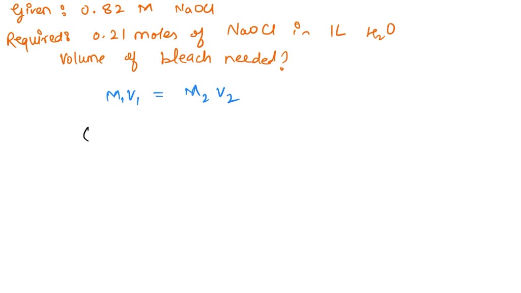 SOLVED: The solution concentration unit of molarity (M) is related to ...