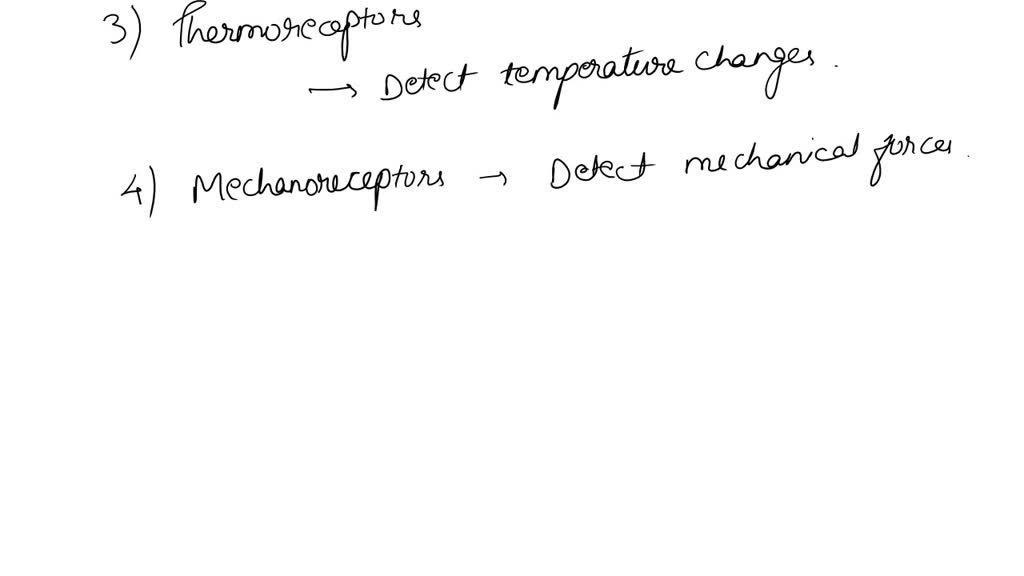 SOLVED: Sensory Systems Sensory Signal Transduction Pathways Provide ...