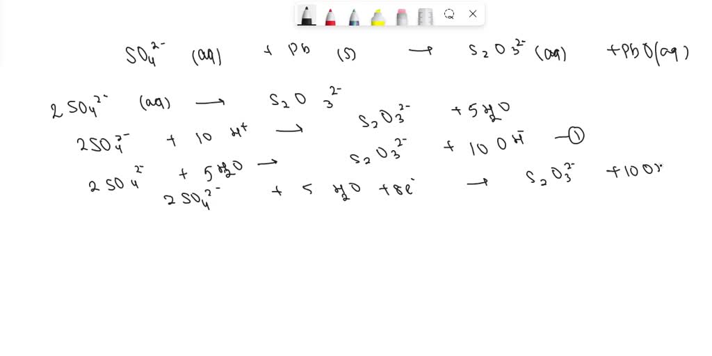 SOLVED: Hi, I'm a little stuck on balancing the following reaction ...