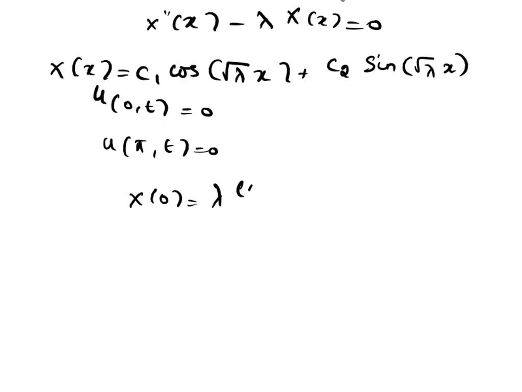 'An ordinary differential equation of a horizontal string which is ...
