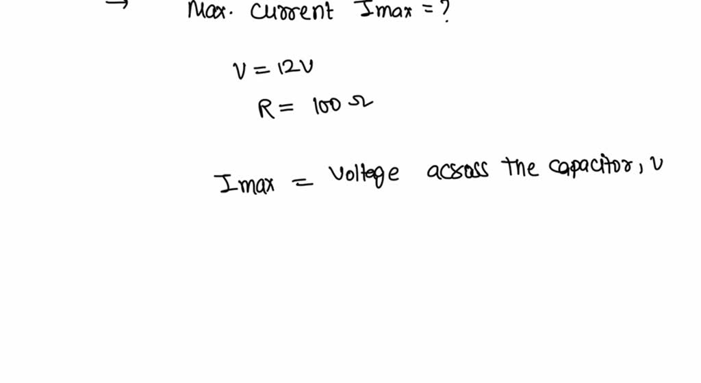 SOLVED: What is the maximum current that can flow in a circuit with a ...