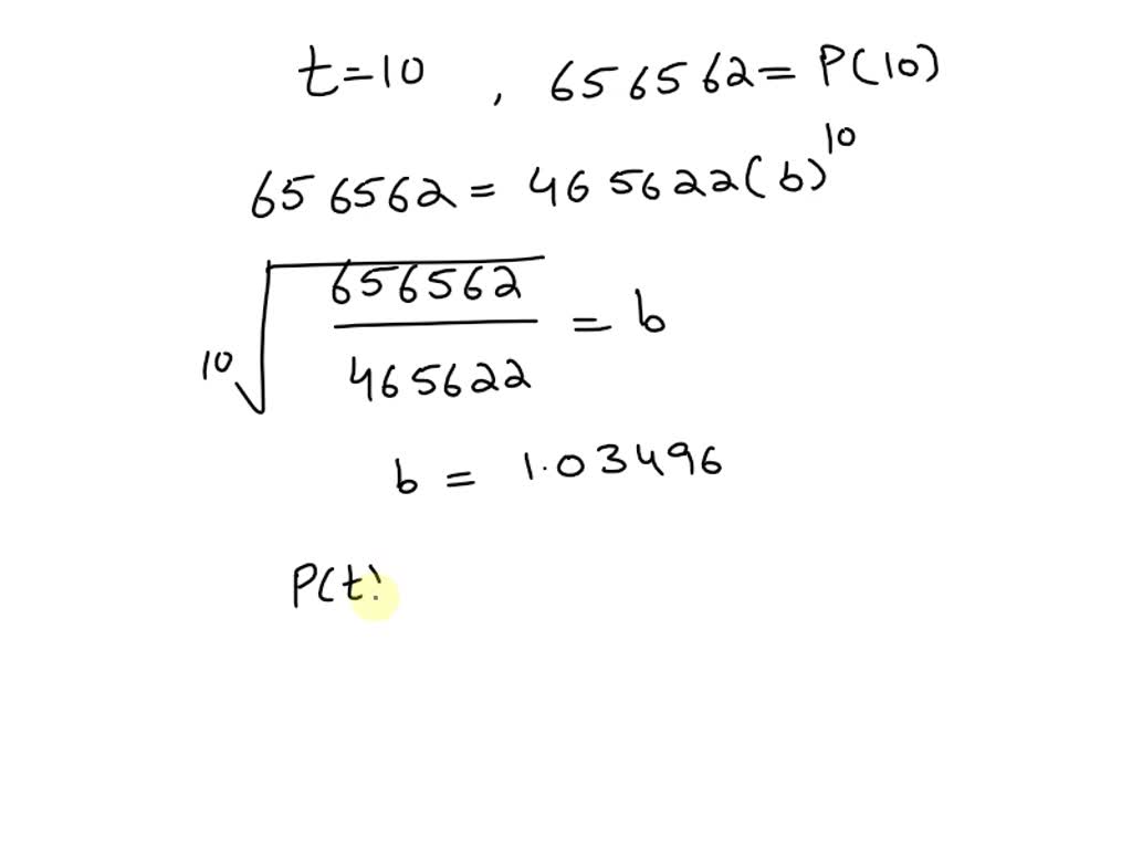 SOLVED: Population Growth Using the midyear data in Table 3.7 and ... SOLVED: Population Growth Using the midyear data in Table 3.7 and ...