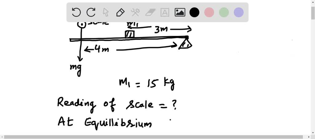 SOLVED: 10 Consider the situation below: a 15 kg mass is placed 3 m to ...