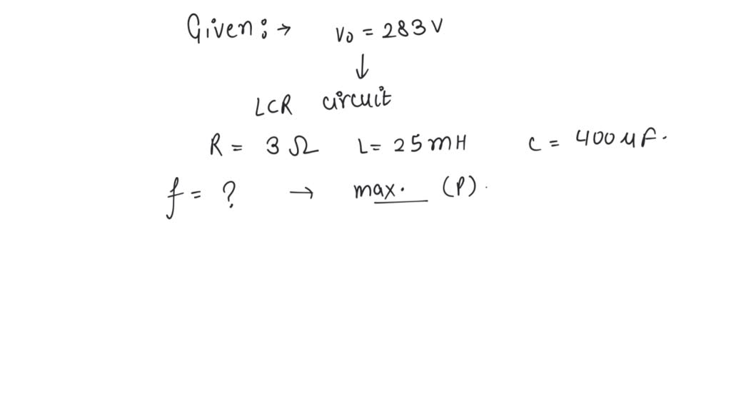 Solved The Voltage Current Waveforms Shown Below Were Measured