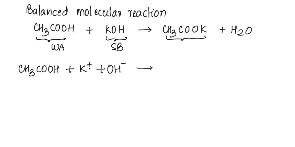 SOLVED: Which of the following is the correct net ionic equation for ...