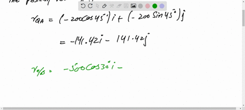 8. When the slider block C is in the position shown, the link AB has a clockwise angular ...