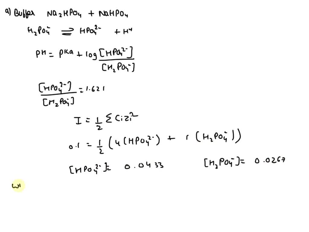 SOLVED: The pKa values for successive ionization of phosphoric acid are 2.15, 7.21, and 12.35 ...