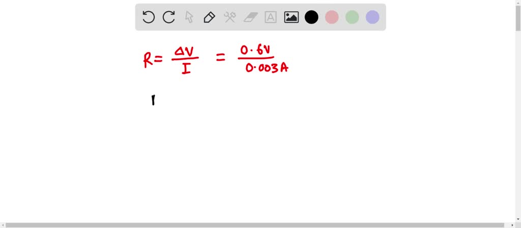 SOLVED: 'Determine the static or dc resistance of the commercially ...