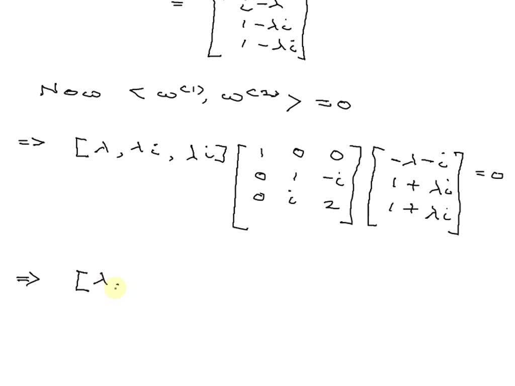 SOLVED: In problems 6-8 let V be complex inner product space. 6 . Let ... SOLVED: In problems 6-8 let V be complex inner product space. 6 . Let ...