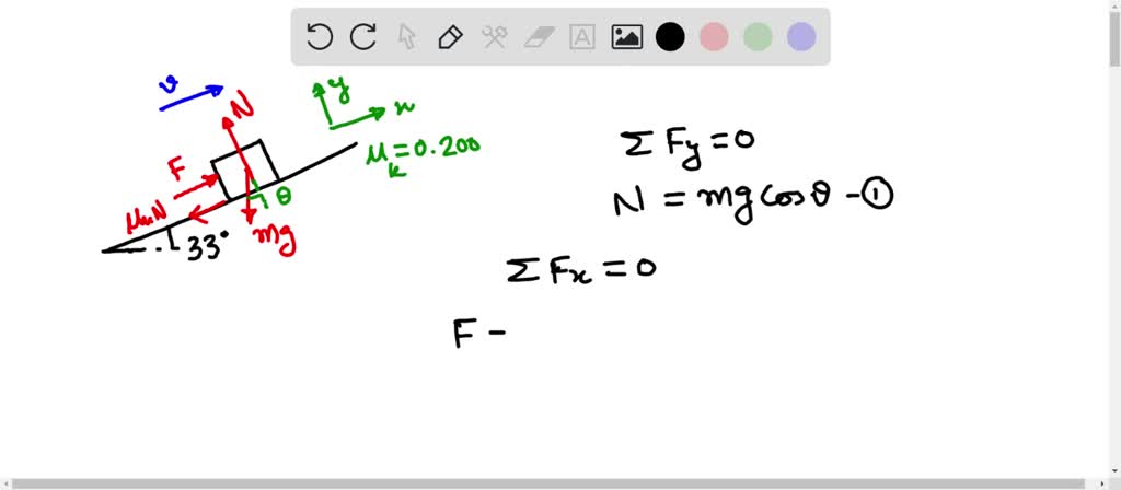 78. You push 20.0-kg crate at constant velocity up a ramp inclined at ...